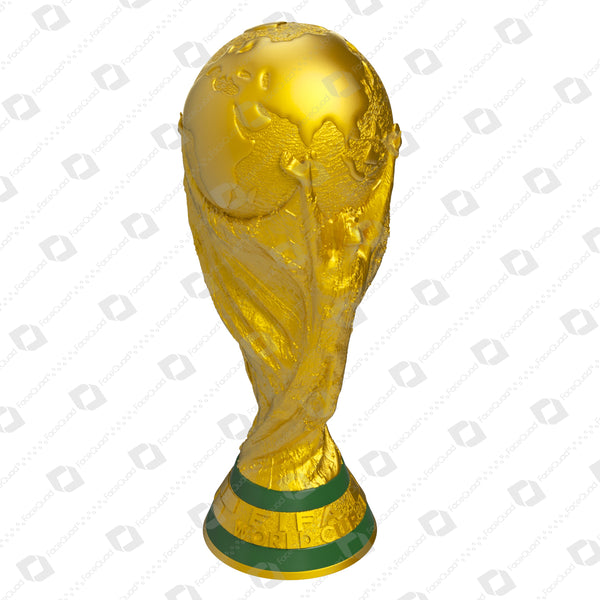 The FIFA World Cup Trophy 3D Print Model – FaceQuad