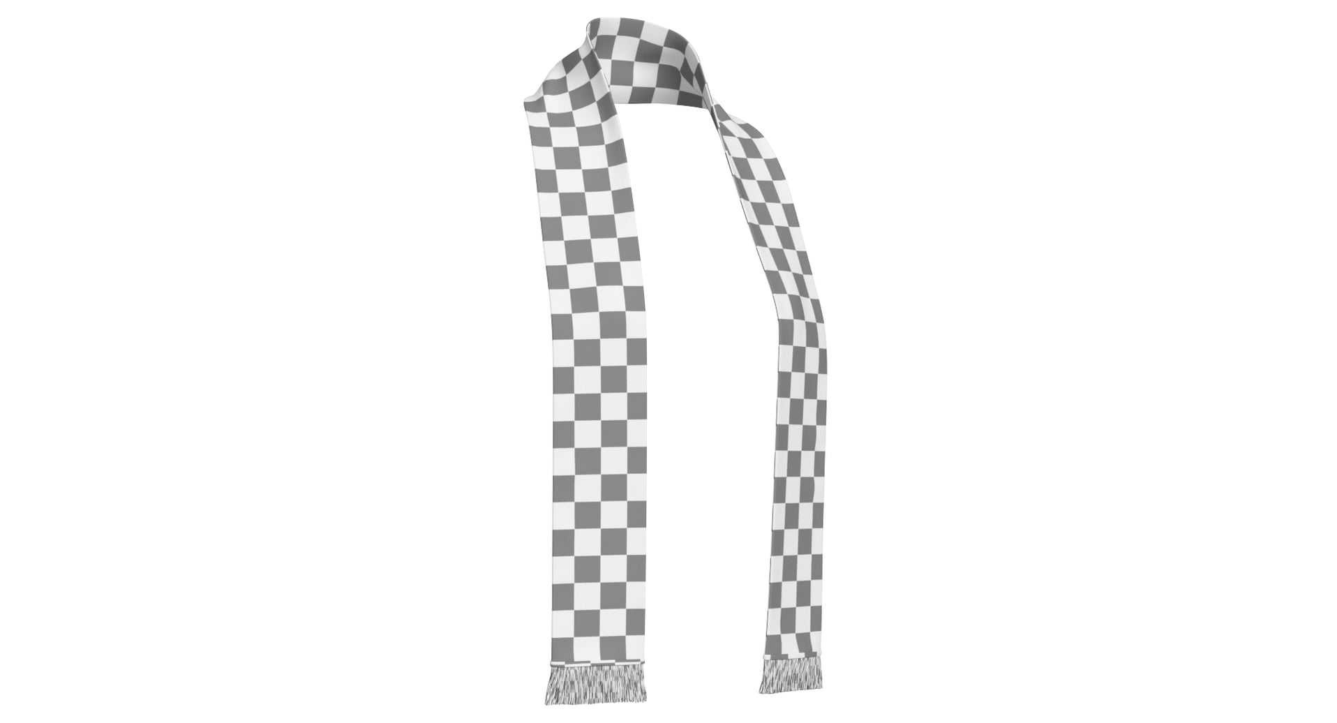 Football Fan Scarf Collection 3D Model — FaceQuad