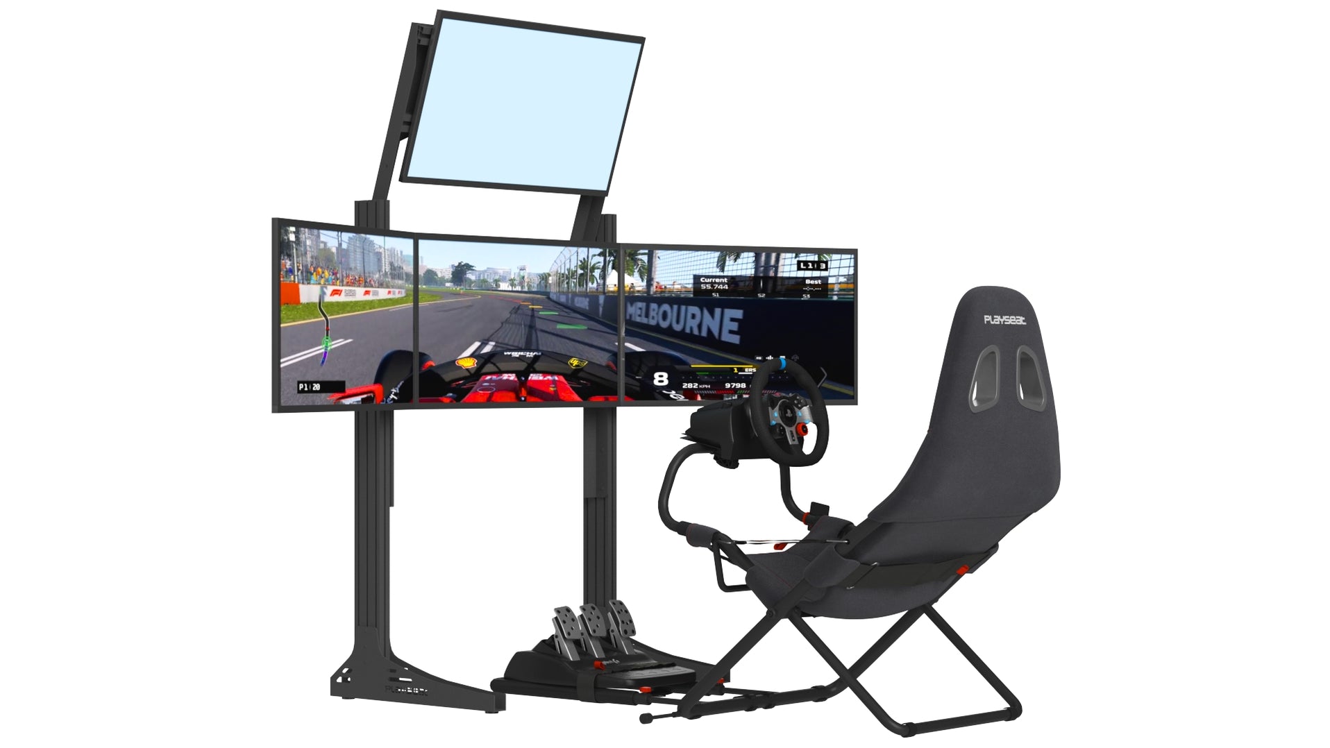 Playseat Challenge ActiFit - TV Stand XL Multi Racing Simulator Seat 3 ...