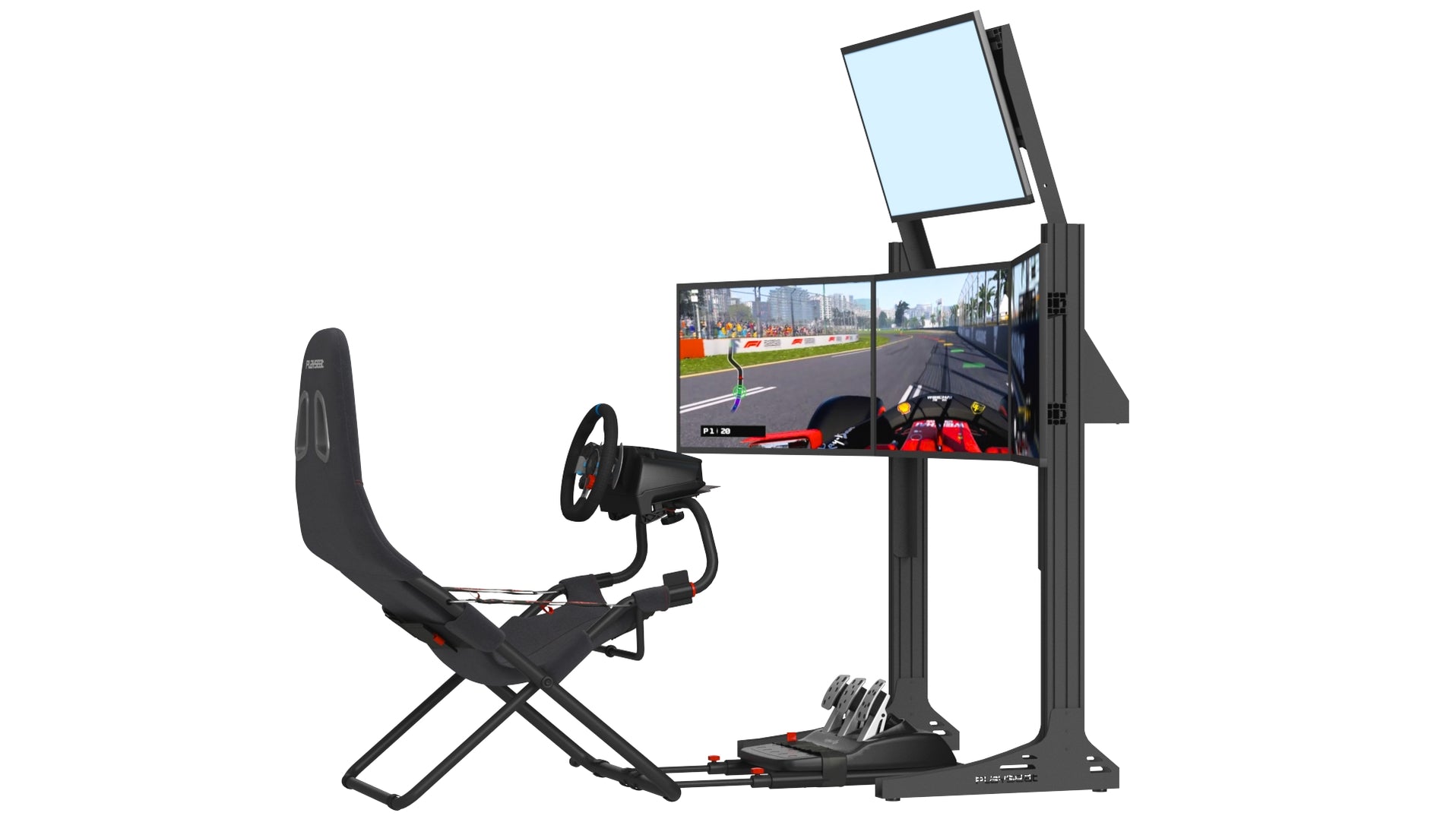 Playseat Challenge ActiFit - TV Stand XL Multi Racing Simulator Seat 3 ...