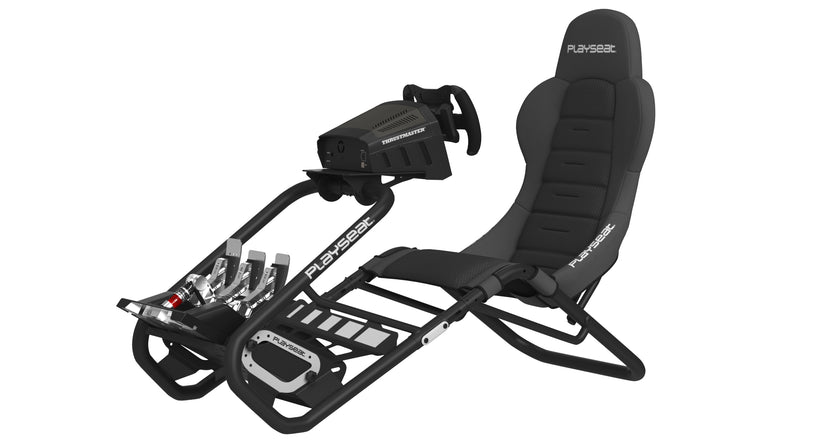 Playseat Trophy - Sim Racing Seat with 3 Monitors 3D Model – FaceQuad