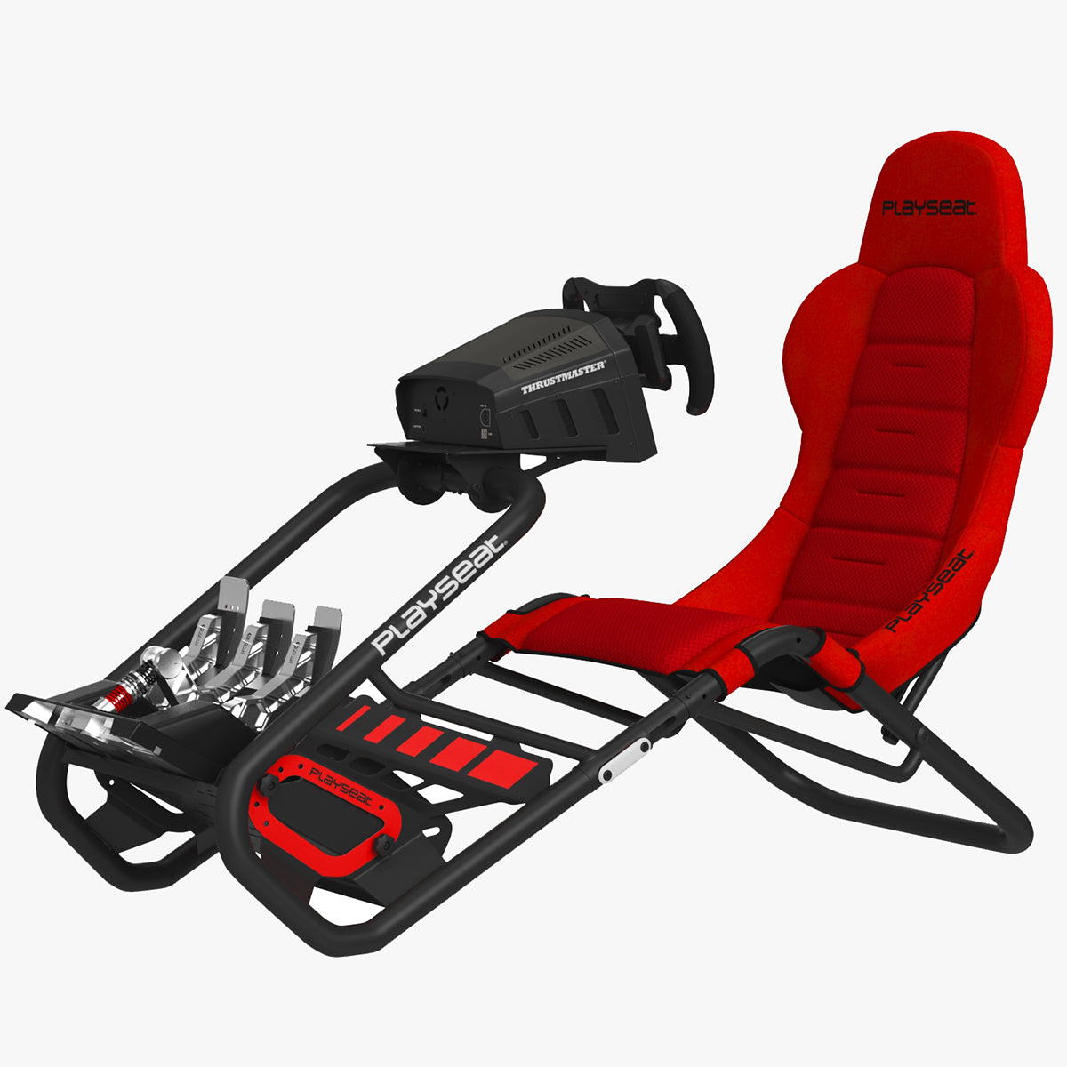 Playseat Trophy Red Racing Simulator Seat 3D Model – FaceQuad