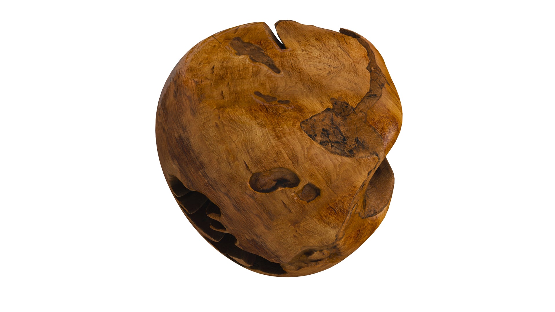 Teak Root Ball Coffee Table Oculta Stump 3D Model — FaceQuad