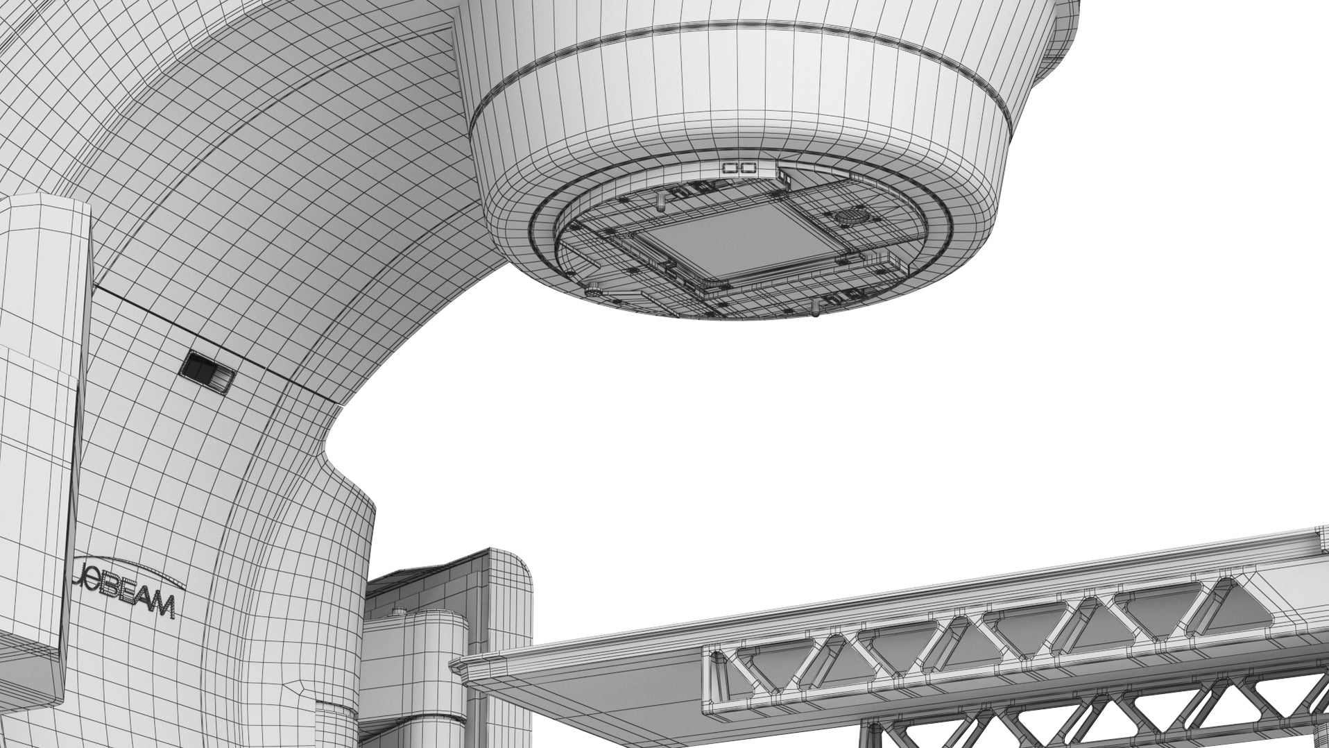 Varian TrueBeam Radiotherapy System 3D Model — FaceQuad