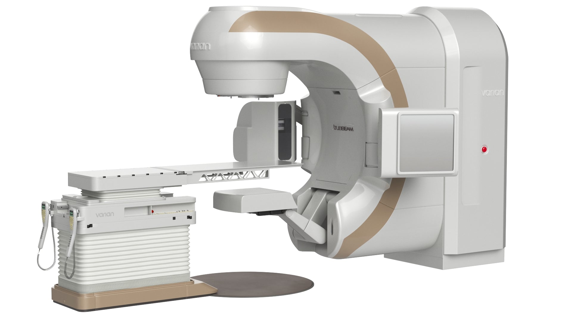 Varian TrueBeam Radiotherapy System 3D Model — FaceQuad
