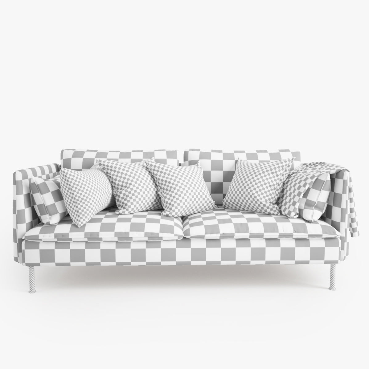 IKEA Soderhamn Sofa 3D Model | FaceQuad