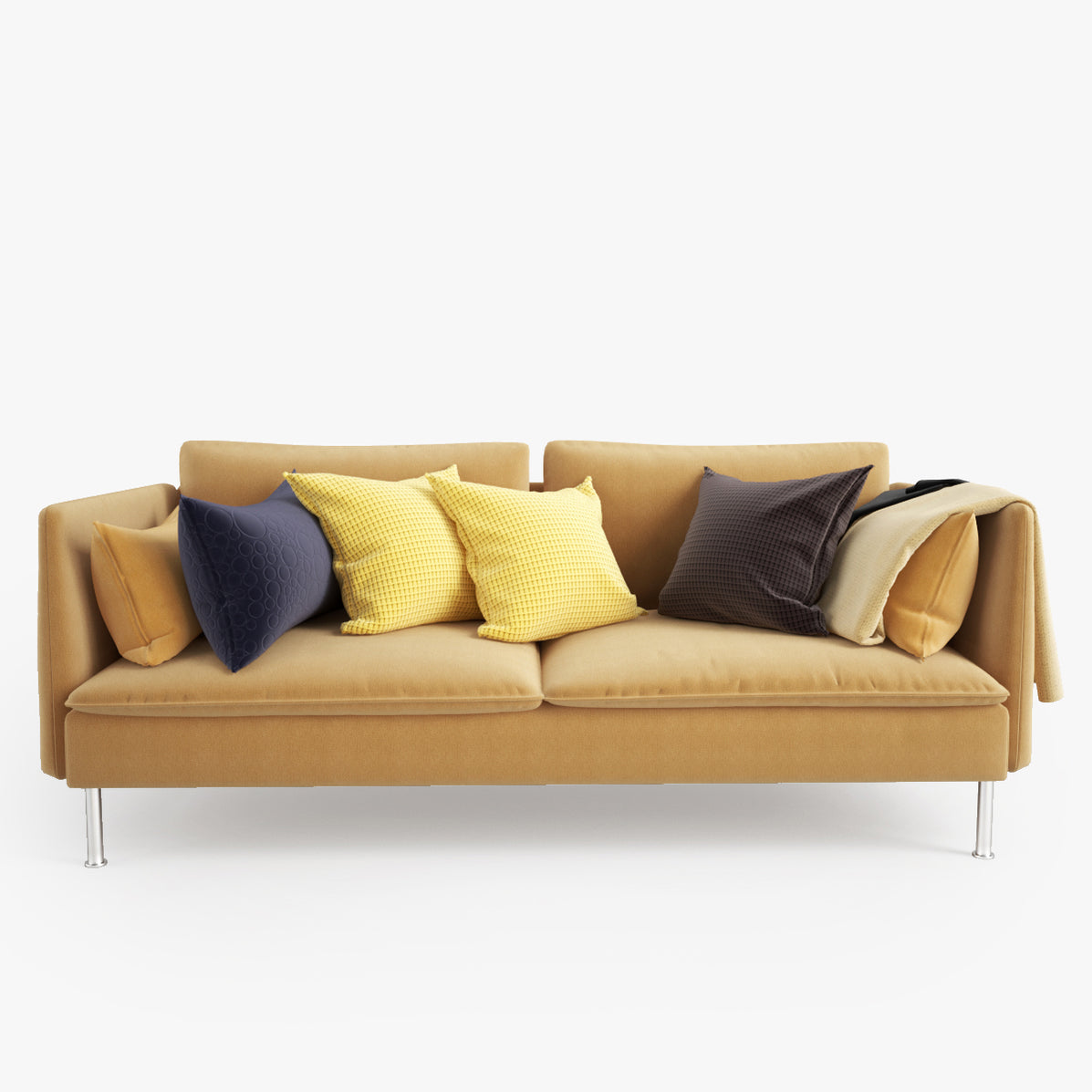 IKEA Soderhamn Sofa 3D Model | FaceQuad
