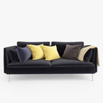 IKEA Soderhamn Sofa 3D Model | FaceQuad