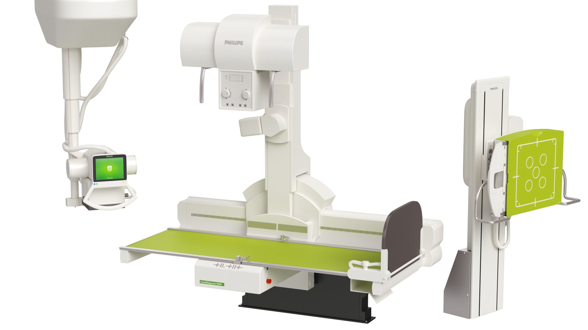 Philips Fluoroscopy CombiDiagnost R90 Set 3D Model | FaceQuad