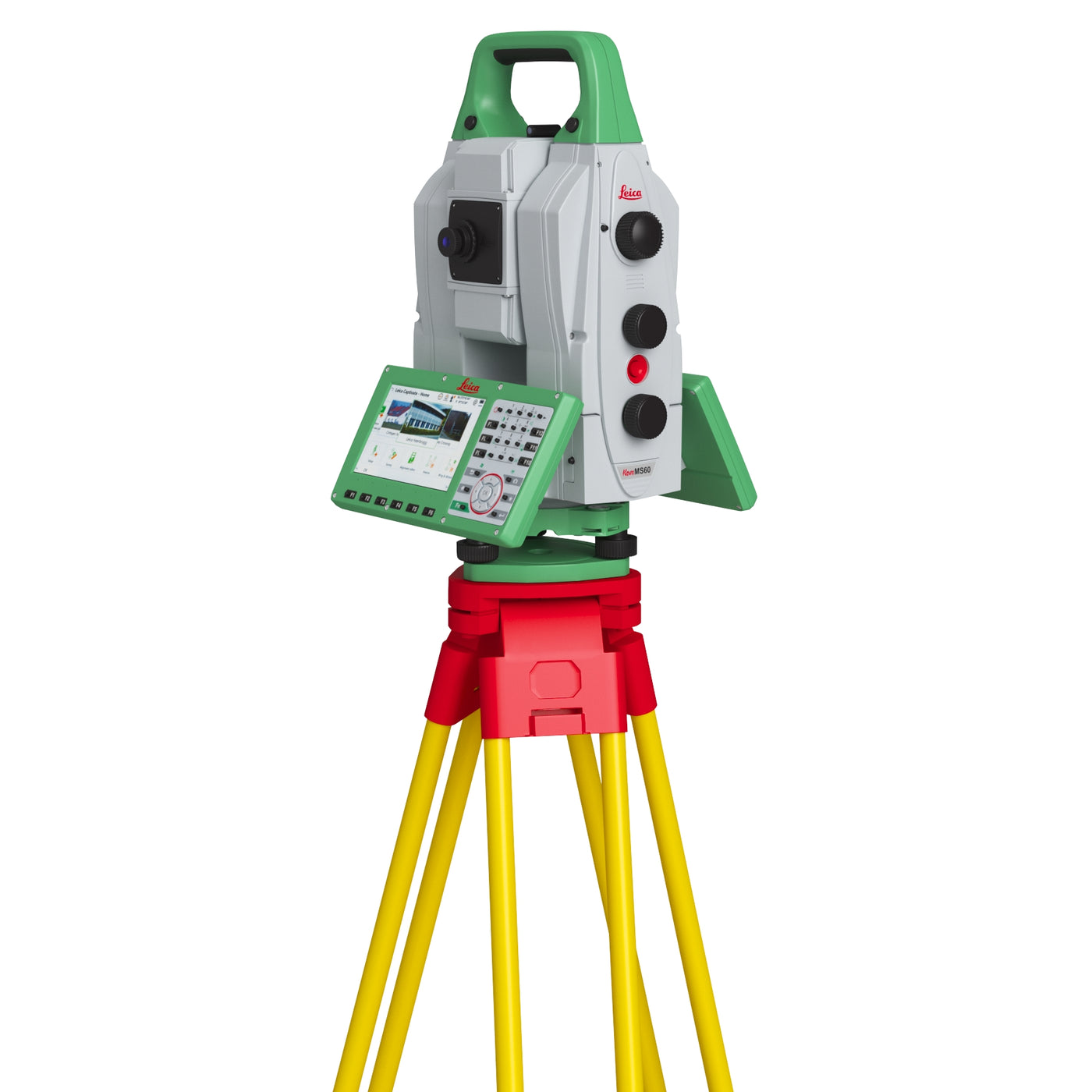 Leica Nova MS60 MultiStation Total Station 3D Model | FaceQuad