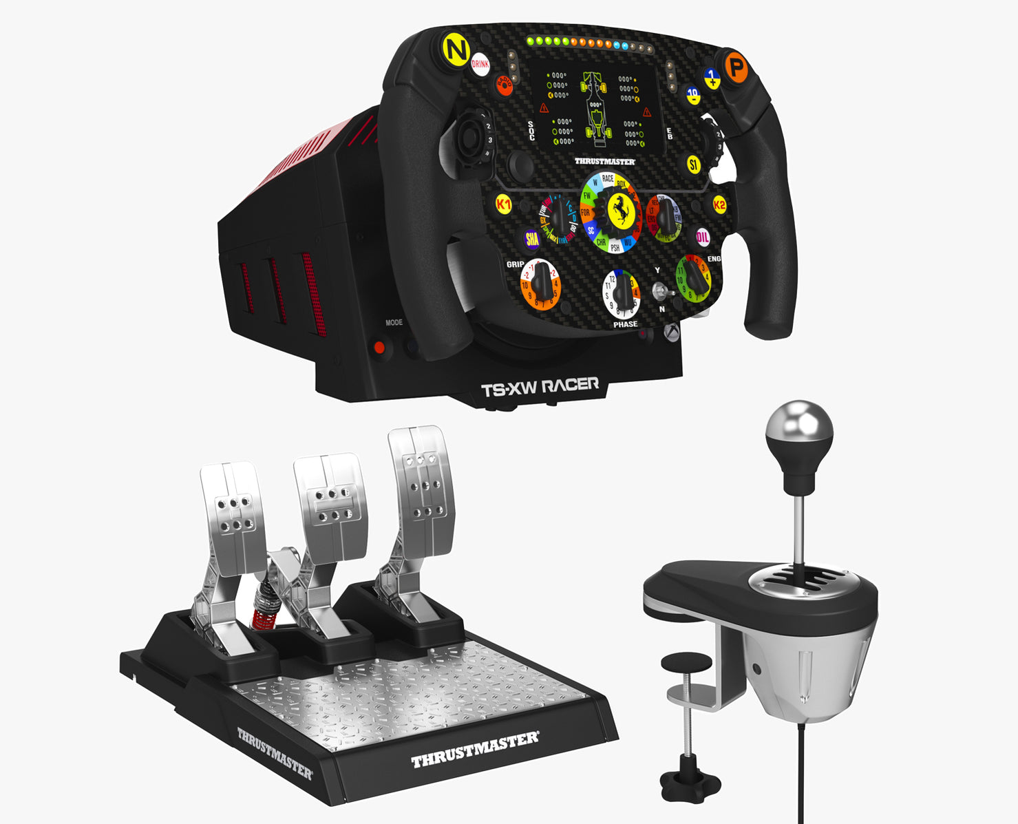 Racing Steering Wheel Controller Collection 3D Model | FaceQuad