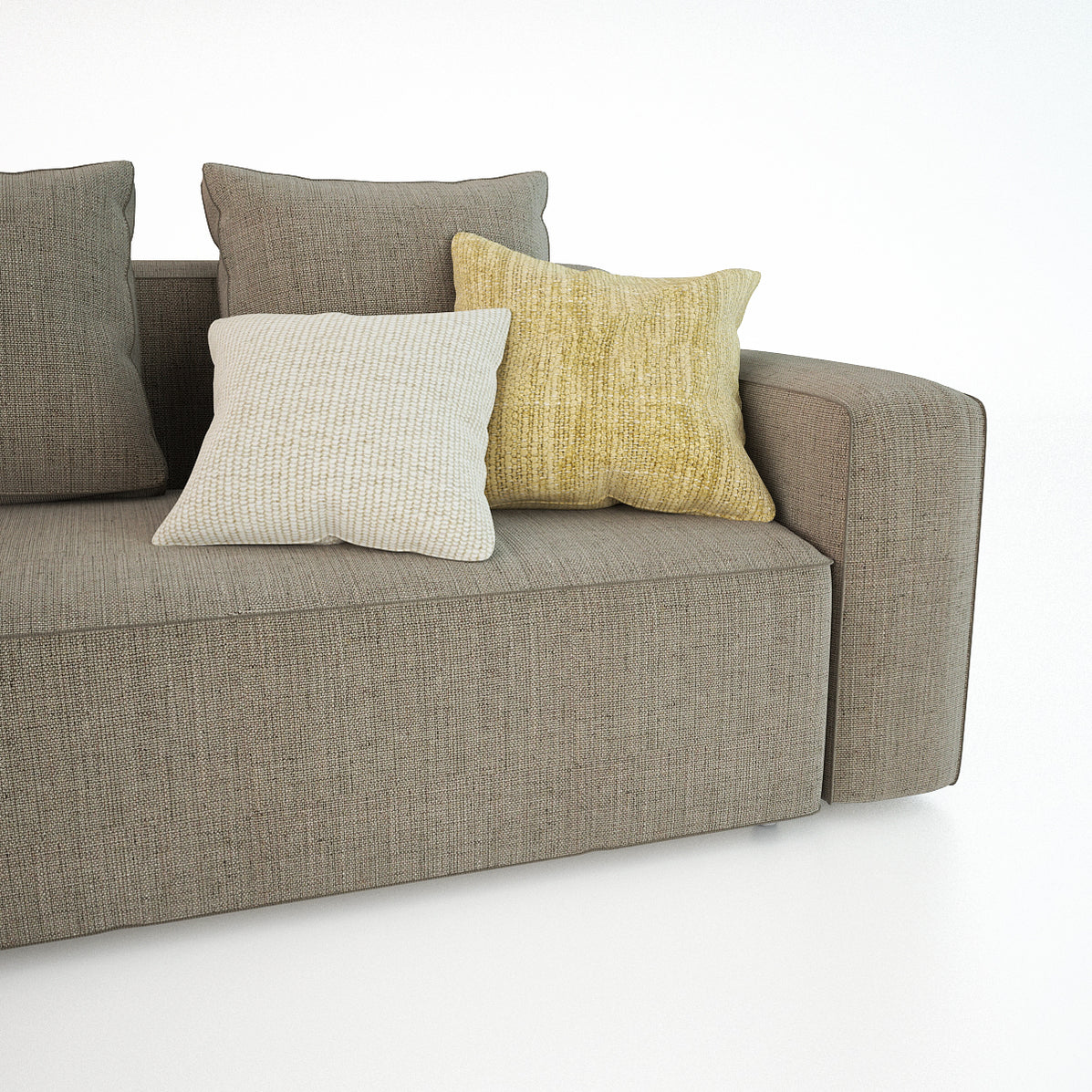 Roda Dandy Sofa Set 3D Model | FaceQuad