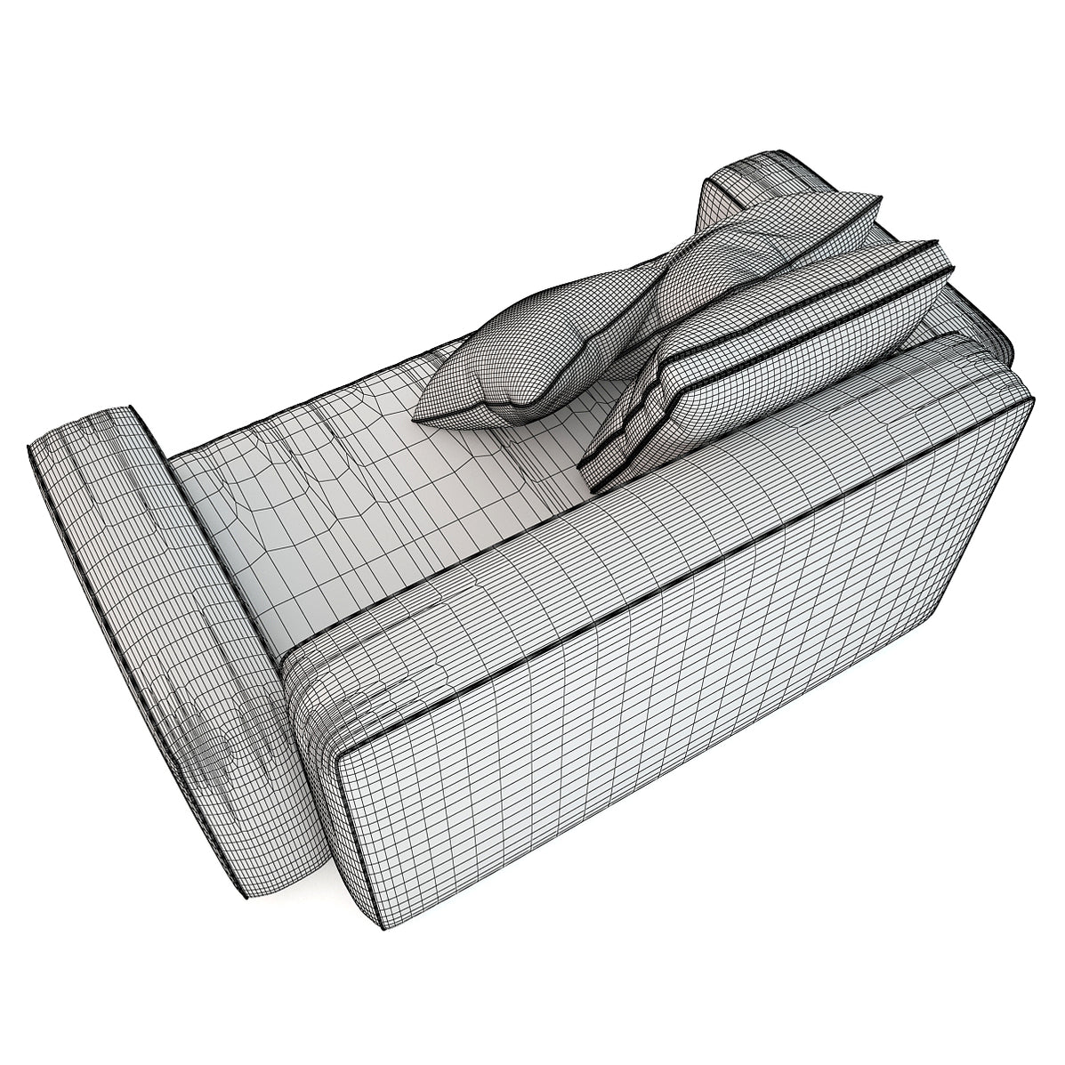 Roda Dandy Sofa Set 3D Model | FaceQuad