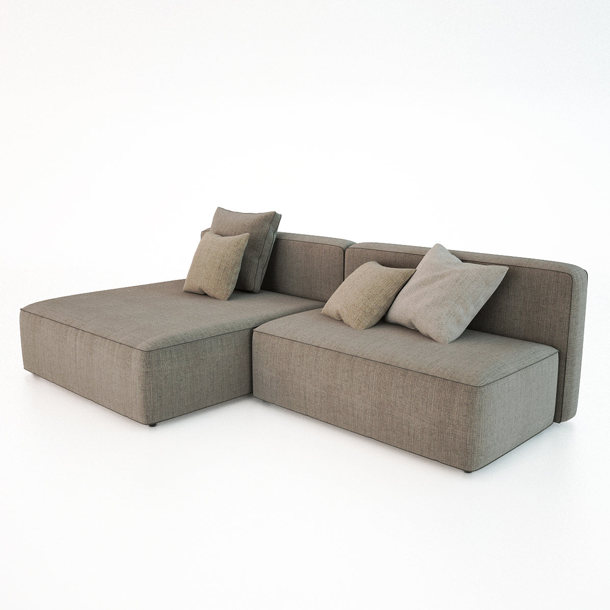 Roda Dandy Sofa Set 3D Model | FaceQuad
